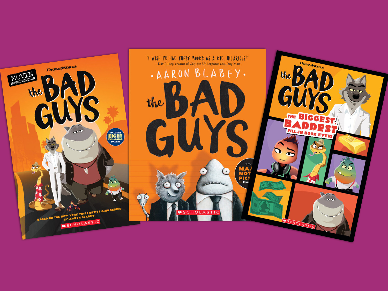 The Hilarious Books in The Bad Guys Series | Scholastic | Parents