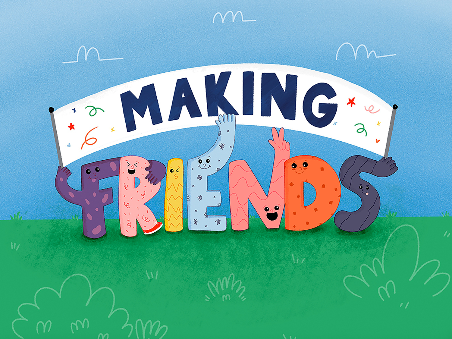 Friends Talking Kids