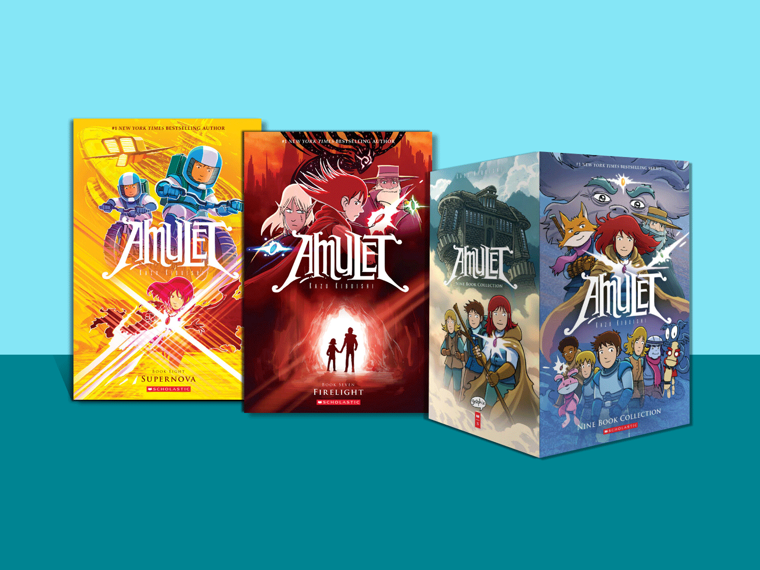 Explore the Epic Saga of the Amulet Series | Scholastic
