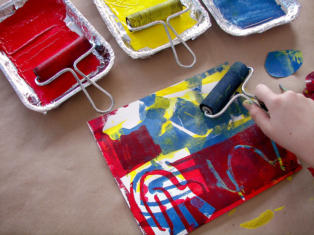 Create Art Using Homemade Stencils