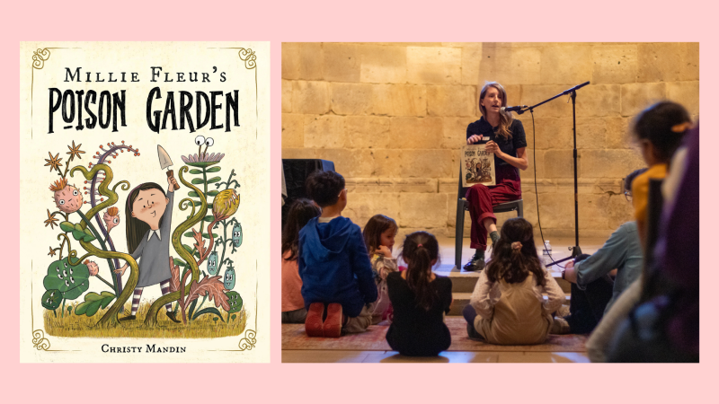 Scholastic Author Christy Mandin Visits The Met Cloisters