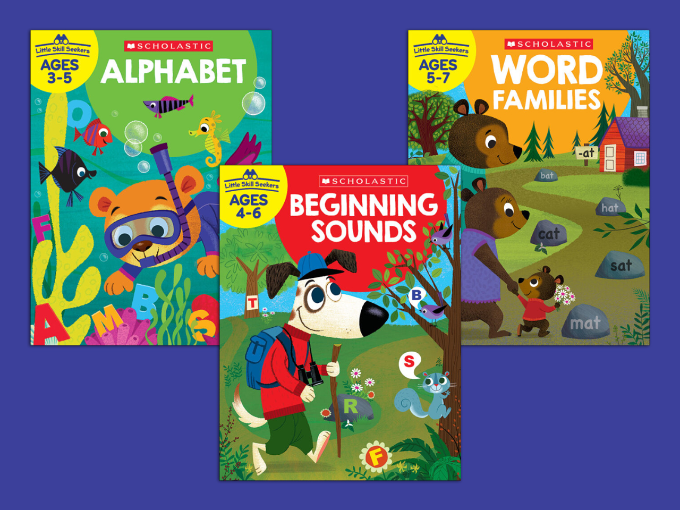 Preschool Activity Books for Letters, Numbers & Phonics | Scholastic ...