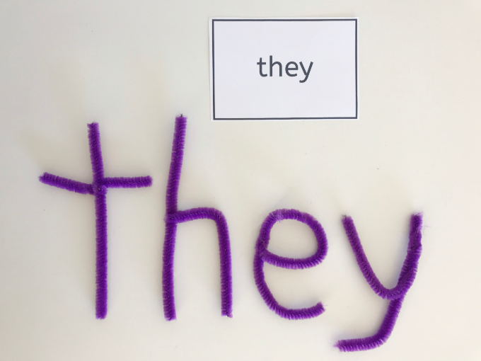 5 Sensory Ideas for Sight Word Learning