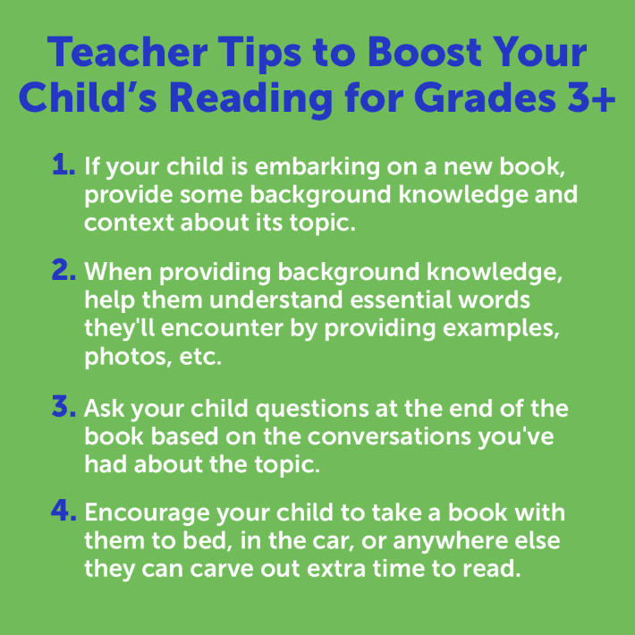 Top Reading Tips From the Scholastic Parents Instagram