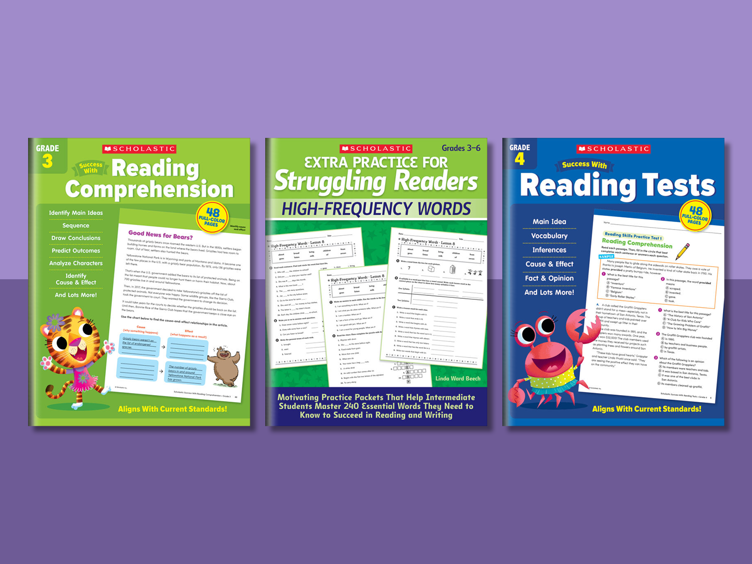 Best Reading Comprehension Practice Workbooks for Grades 3+ | Scholastic