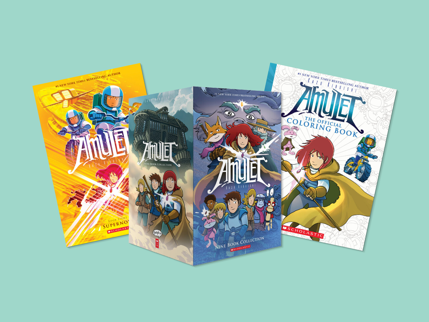 Explore the Epic Saga of the Amulet Series | Scholastic