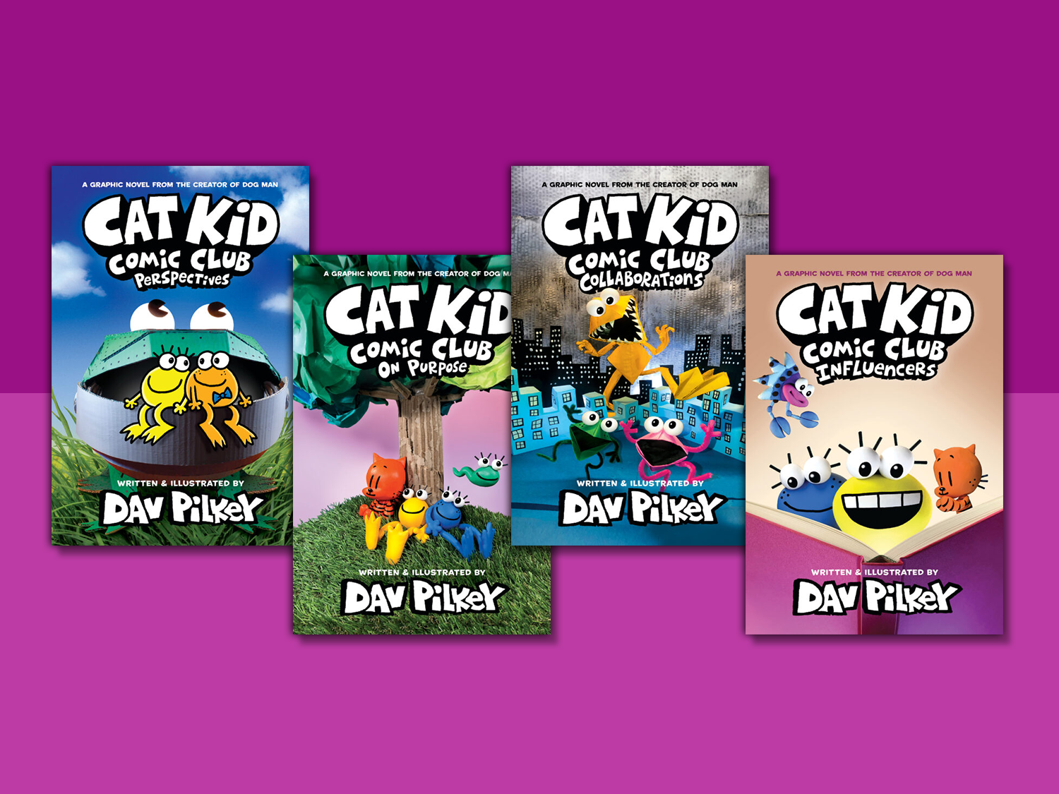 Read the Cat Kid Series With Your Dog Man Lover | Scholastic