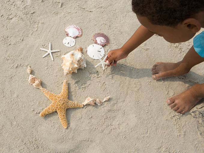 10 Ways to Practice Math at the Beach