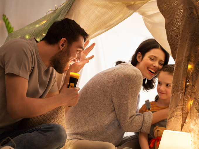 Telling Spooky Stories