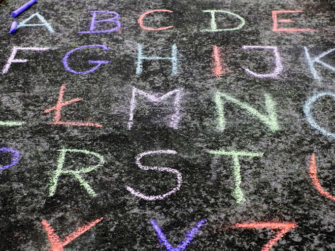 Outdoor Spelling Activity: Hop to the Word