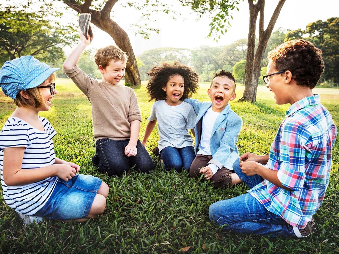 Kids Visiting Friends