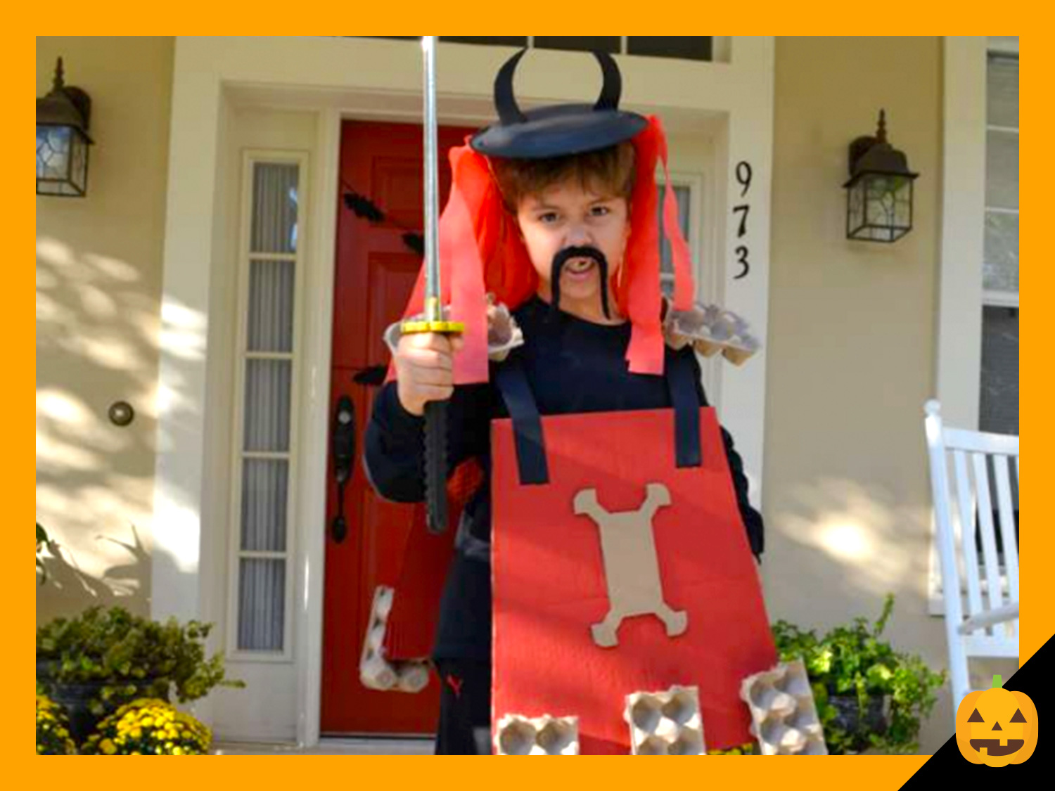 Kid's Halloween Costume: Samurai Warrior