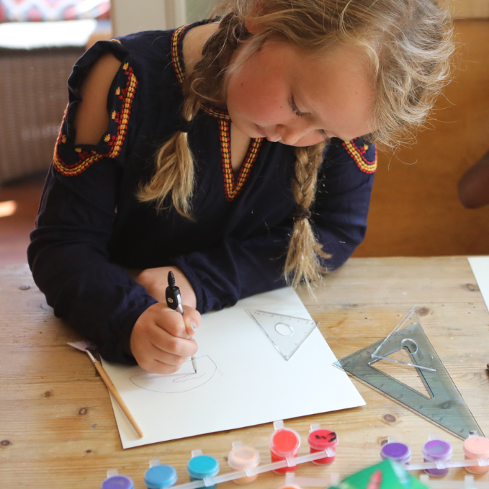 STEM Craft for Kids: Make Cool Art From Rulers, Protractors & More!