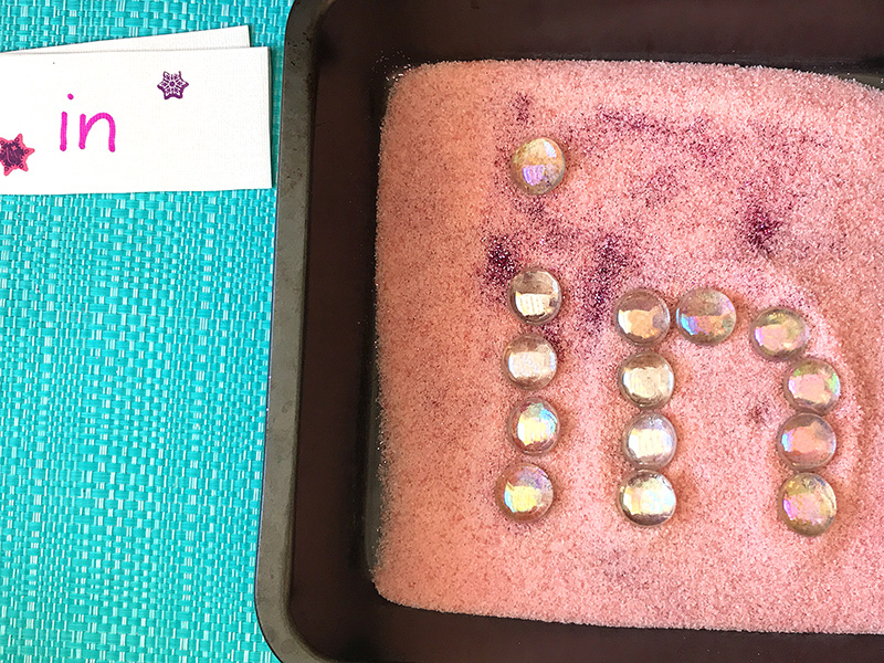 Create a Fairy-Inspired Sensory Writing Tray