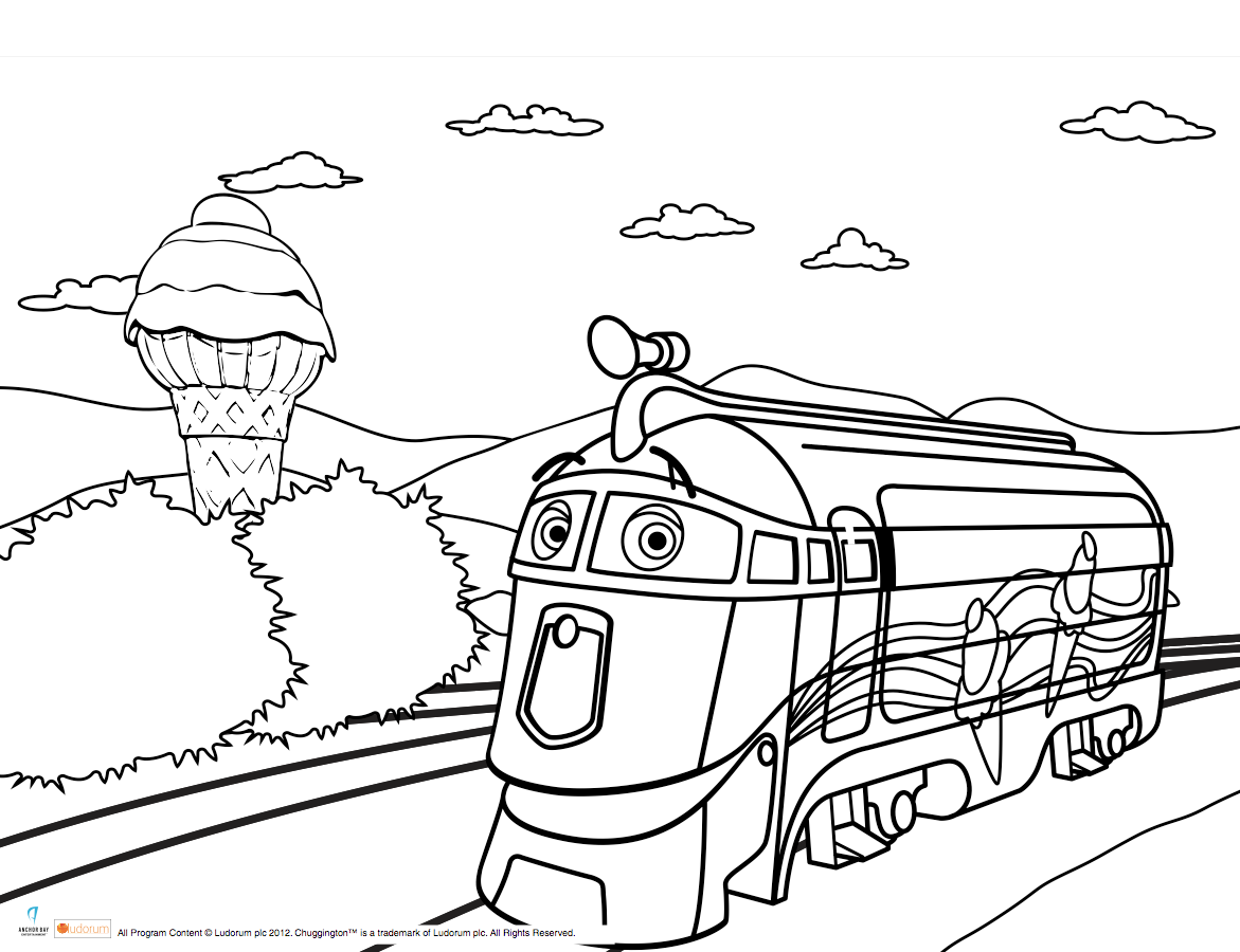 Chuggington Coloring Sheet