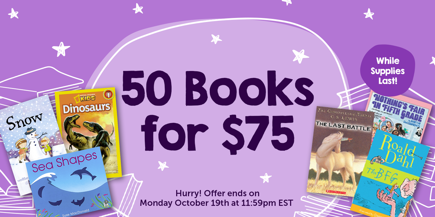 50-Book Collections: Refresh Your Library for Less