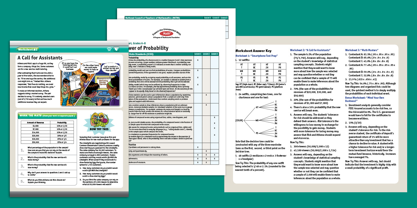 Lesson Plan Simple Probability And Sampling Lesson Plan Simple Probability And Sampling