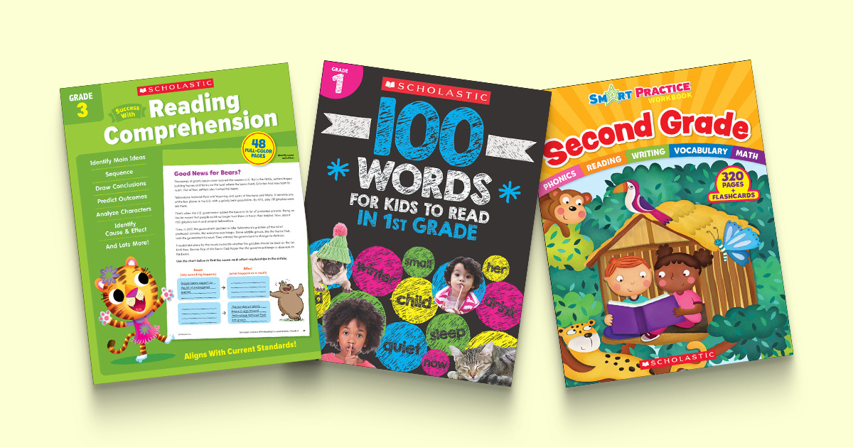 Reading Comprehension Workbooks for Grades 1-5 | Scholastic