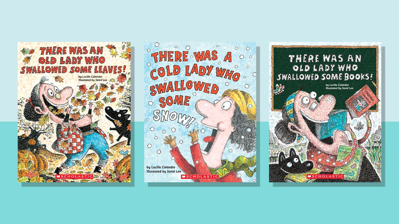 There Was an Old Lady Who Swallowed a Book List