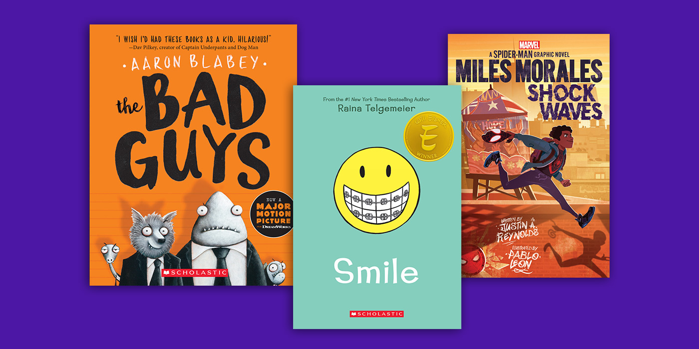 Top Graphic Novels for Reluctant Readers | Scholastic Top Graphic Novels for Reluctant Readers | Scholastic
