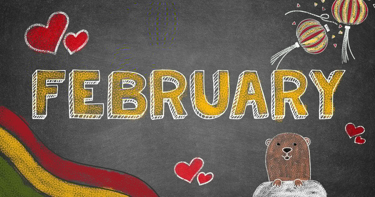 February Reading Themes