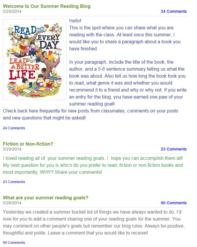 10 Ways to Motivate Students to Read All Summer Long By Genia Connell ...