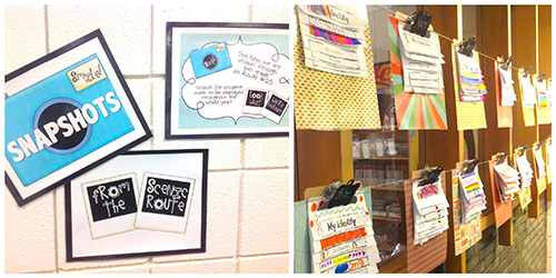 Student Work Display Ideas