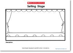 Graphic Organizer: Setting Stage | Scholastic