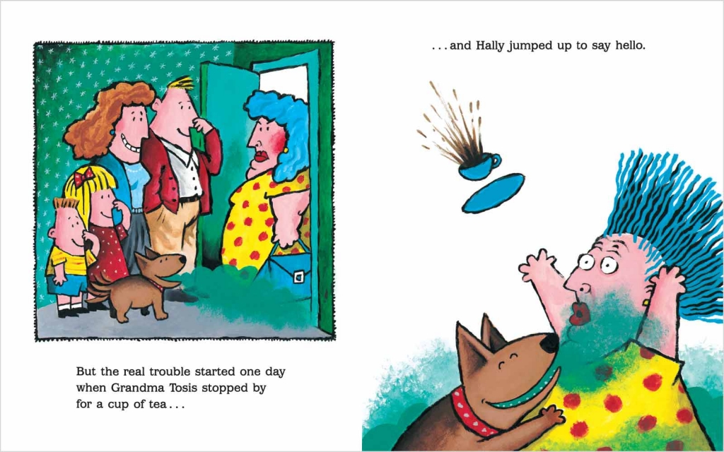 dog breath coloring pages