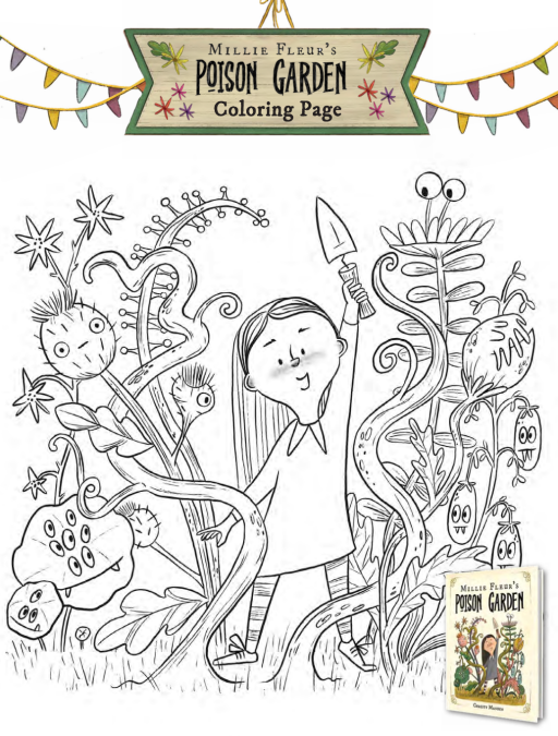 poisonous plants coloring book