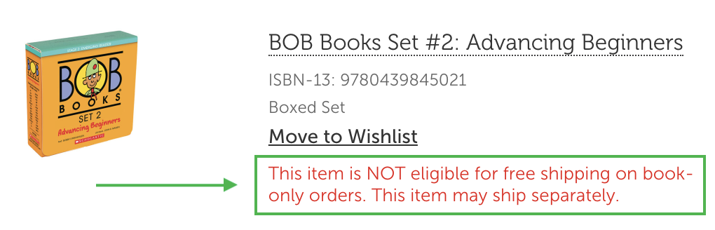 Free Shipping on Book Orders over $35