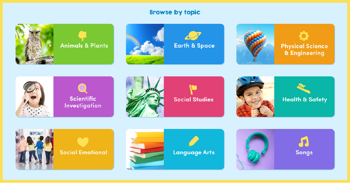 Scholastic Watch & Learn Library