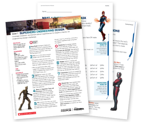 Avengers Campus: Superhero Engineering Design