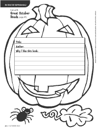 Scholastic.com Librarians: Not-So-Scary October