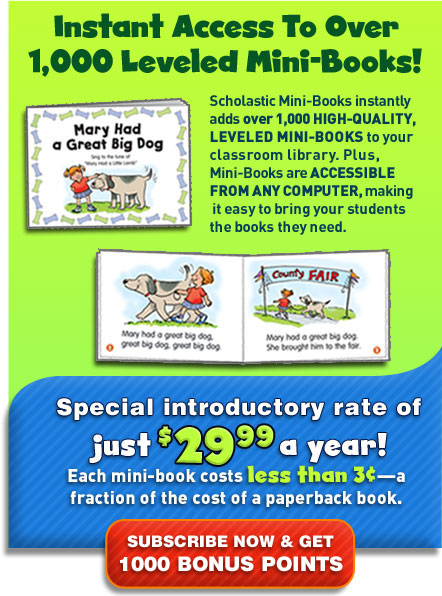 Scholastic Mini-Books | Create Your Own Leveled Library