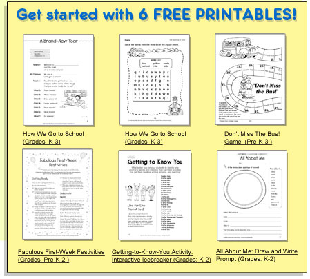 Scholastic Printables: Find It, Print It, Teach It | Scholastic.com